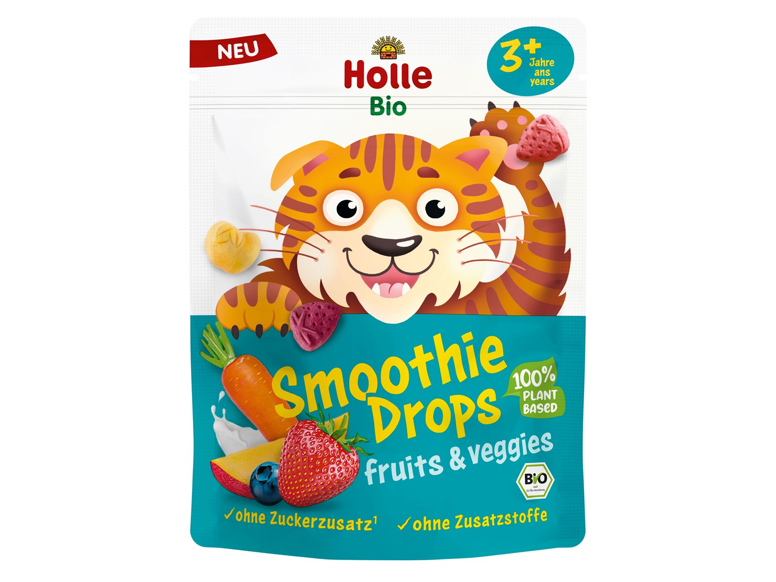 Holle Bio Smoothie Drops fruits & veggie, 15g