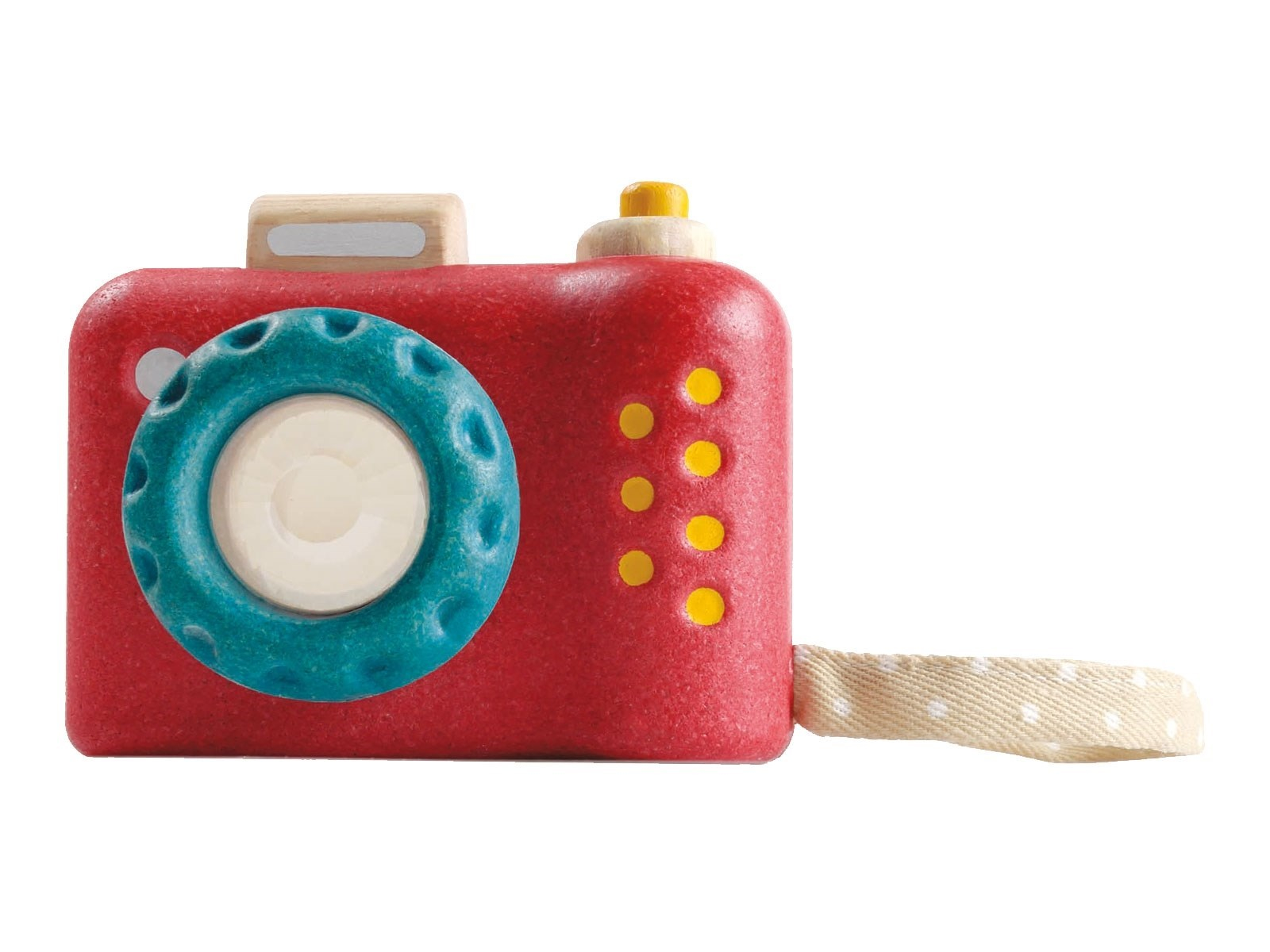 PlanToys Meine Erste Kamera Kinderkamera Aus Recyceltem Kautschukholz