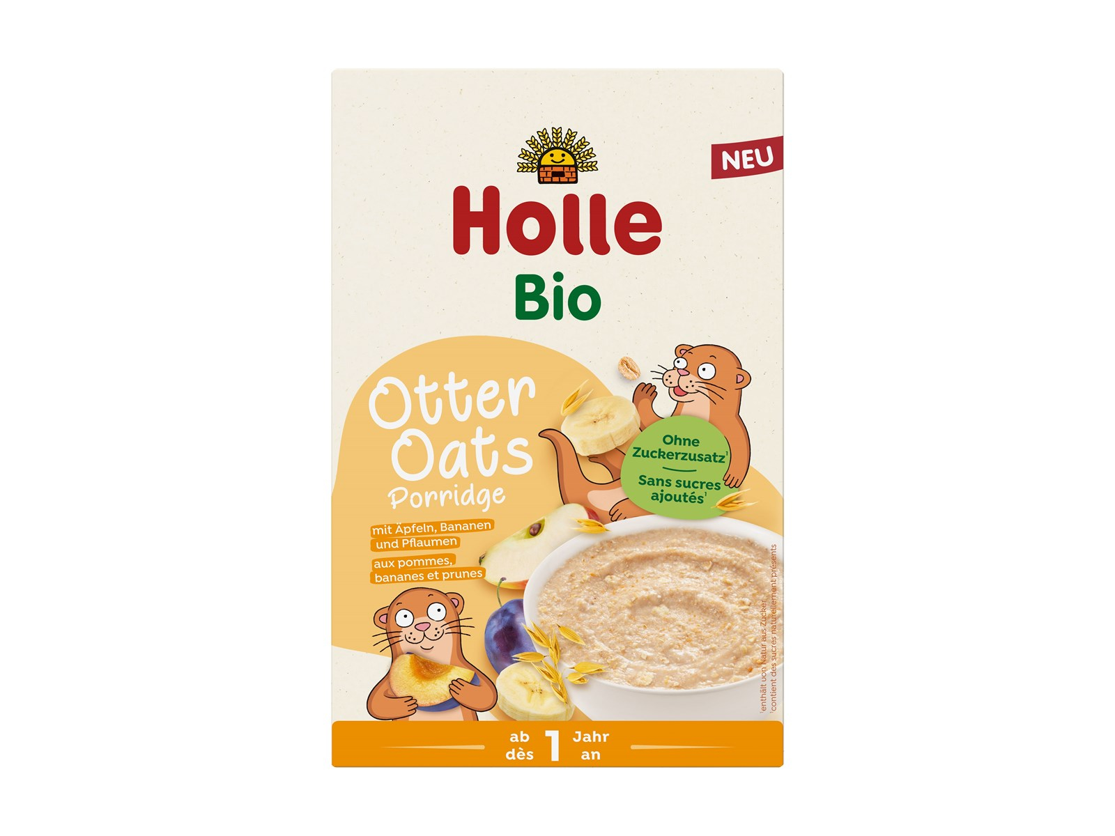 Holle Bio-Porridge Otter Oats, 200 g