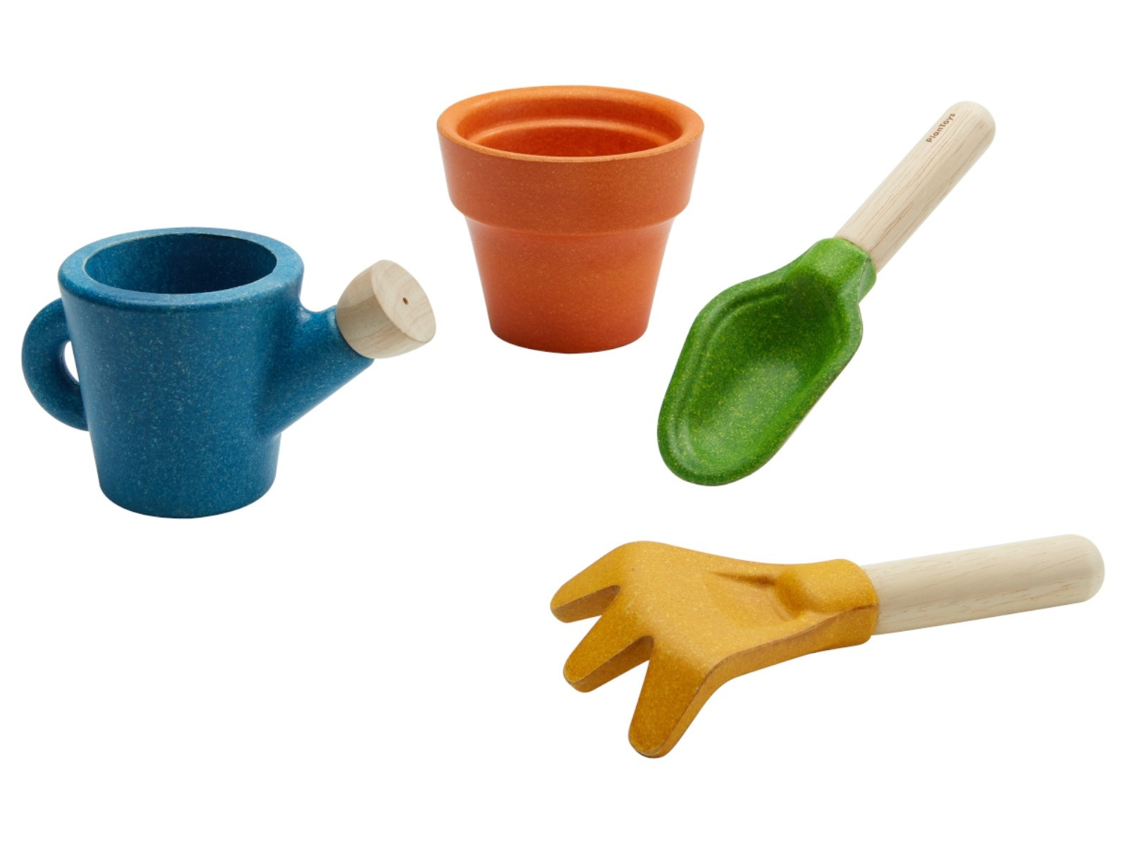 PlanToys Kinder G rtner Set Aus Recyceltem Kautschukholz Ma e 9 8 X 9