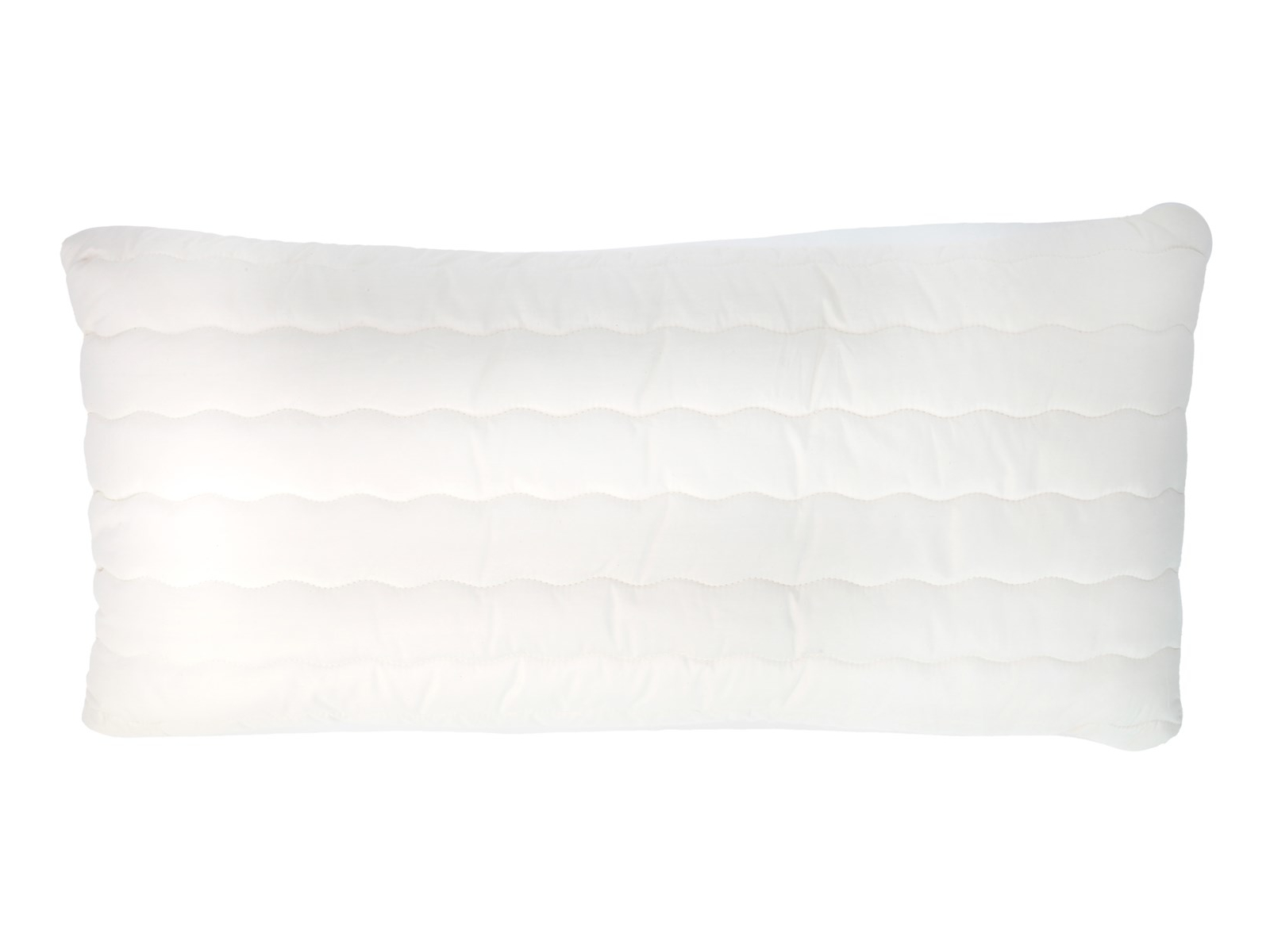 HANS NATUR Natur Kopfkissen Maisvlies, Maße 40 x 80 cm, 500 g, Perkal ...