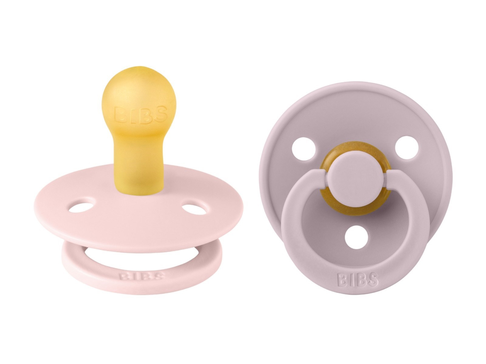 BIBS Schnuller Naturlatex "Colour" 2er Pack kirschförmig blossom-lilac ...